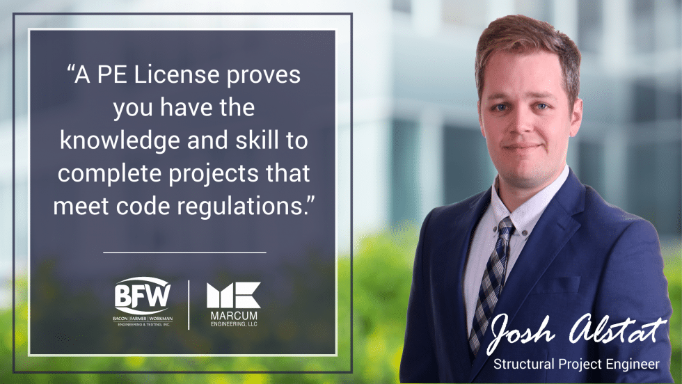 What it Means to be a Professional Engineer (PE) - BFW/Marcum