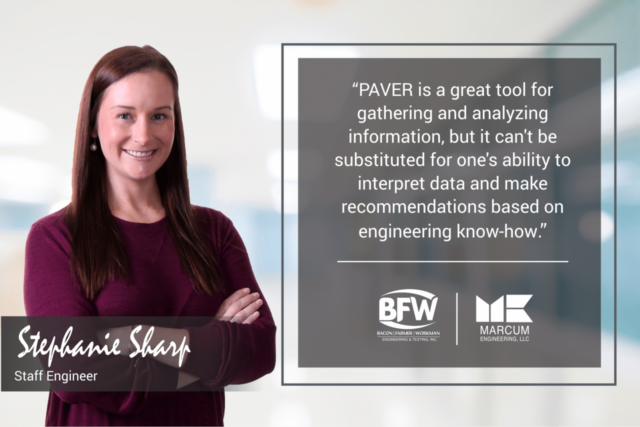 How We Use PAVER Software - BFW Engineering & Testing, Inc.