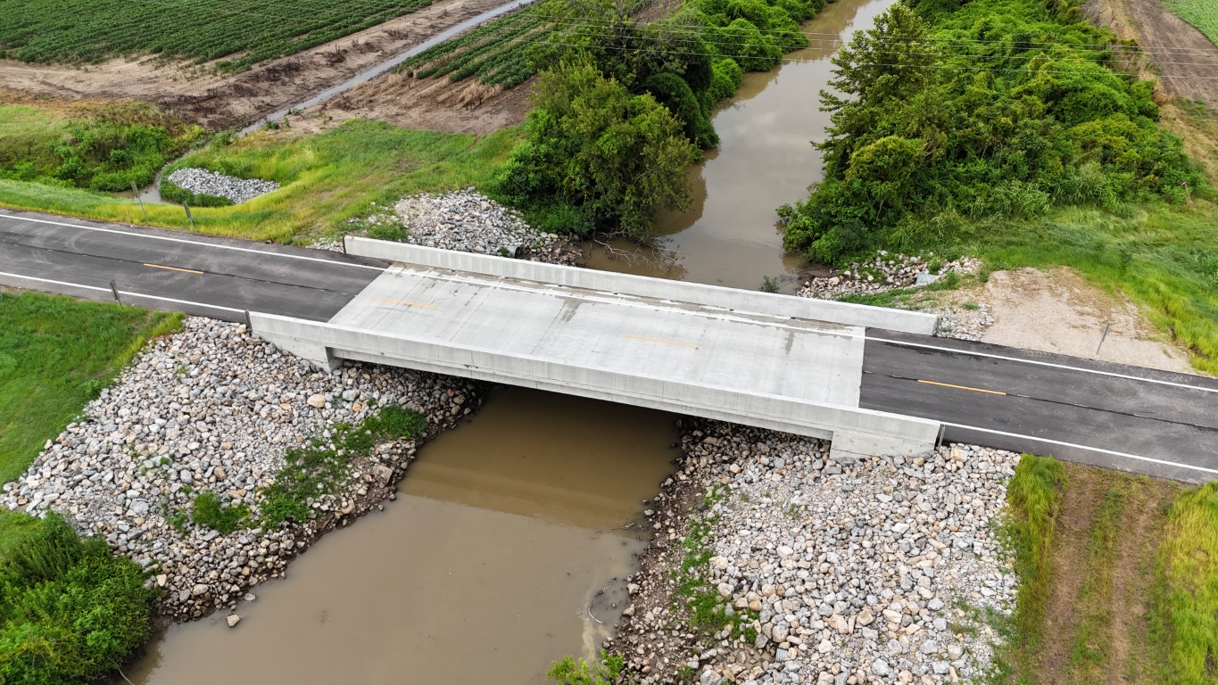 Route A over Main Ditch, Bridge No A9312, Dunklin Co., MO - BFW | Marcum